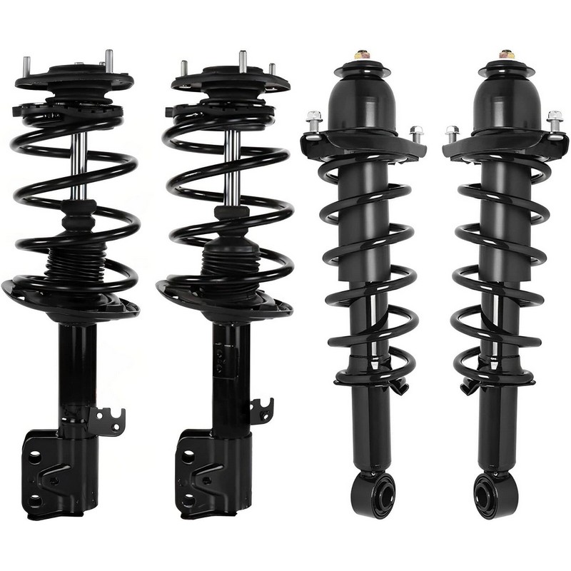 Front Rear Shocks Suspension Struts & Coil Spring SET Toyota Corolla ...