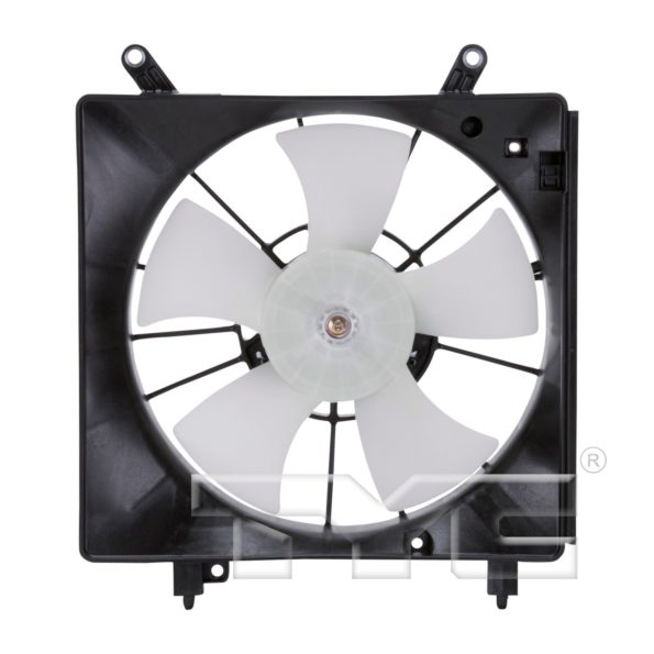 Radiator cooling fan assy includes motor/blade/shroud; w/auto trans ...