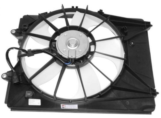 Radiator cooling fan assy LH; Motor/Blade/Shroud Assy – ACURA MDX 2014 ...