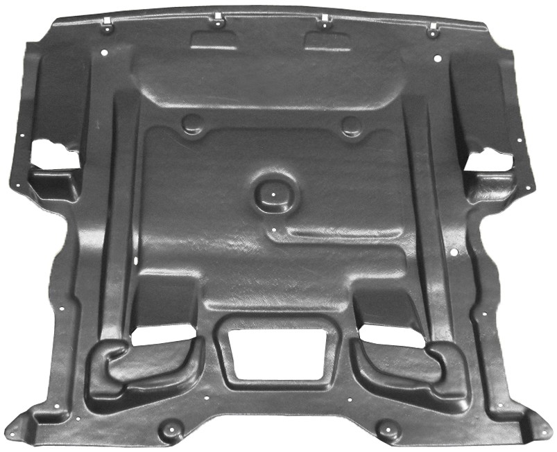Lower engine cover F07; RWD; MAT: PE/Vacuum Form; OEM: PP-GF/Thermo ...