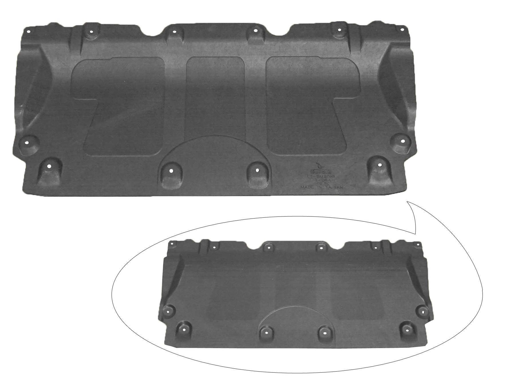 Lower engine cover G20; Sedan; RWD – BMW 330i xDrive 2019-2022 – Fordon