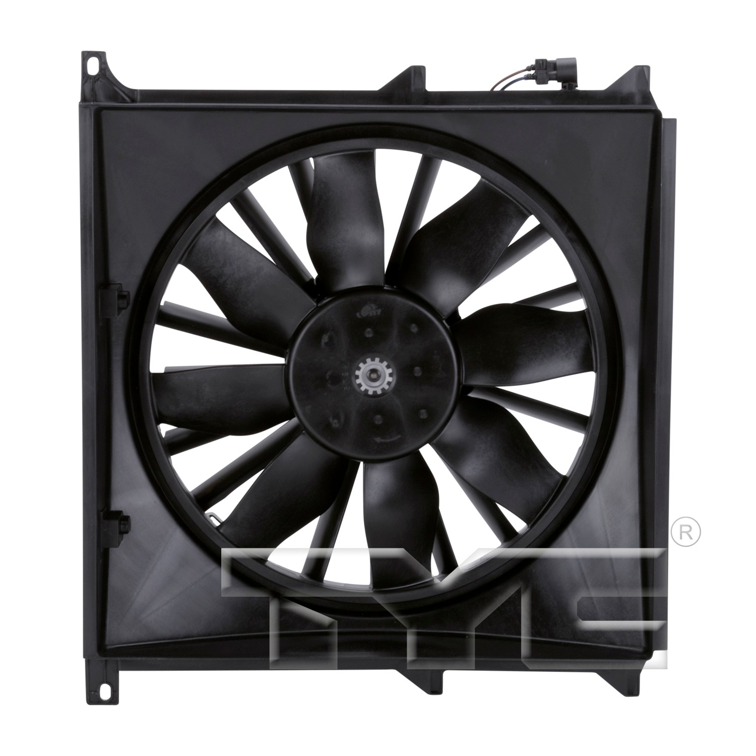 Condenser fan includes motor/blade/shroud; w/4 cyl engine – BMW M3 1996 ...
