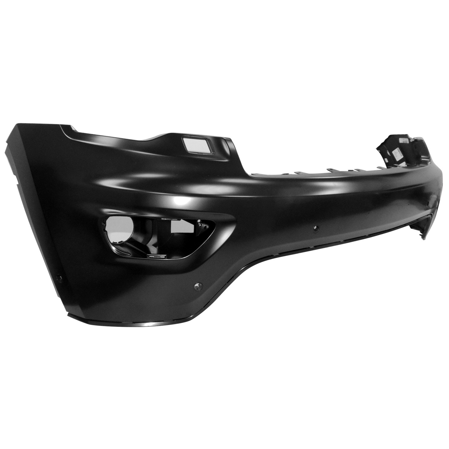 Front bumper cover upper LAREDO|LIMITED|OVERLAND|TRAILHAWK; w/H/L Wshrs ...
