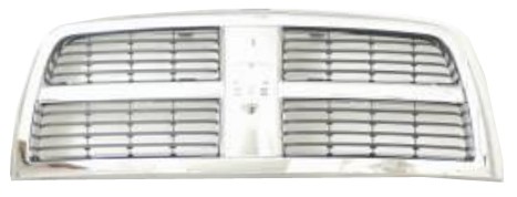 Grille assy Code MFD; Chrome/Black – DODGE RAM 3500 2010-2010 – Fordon