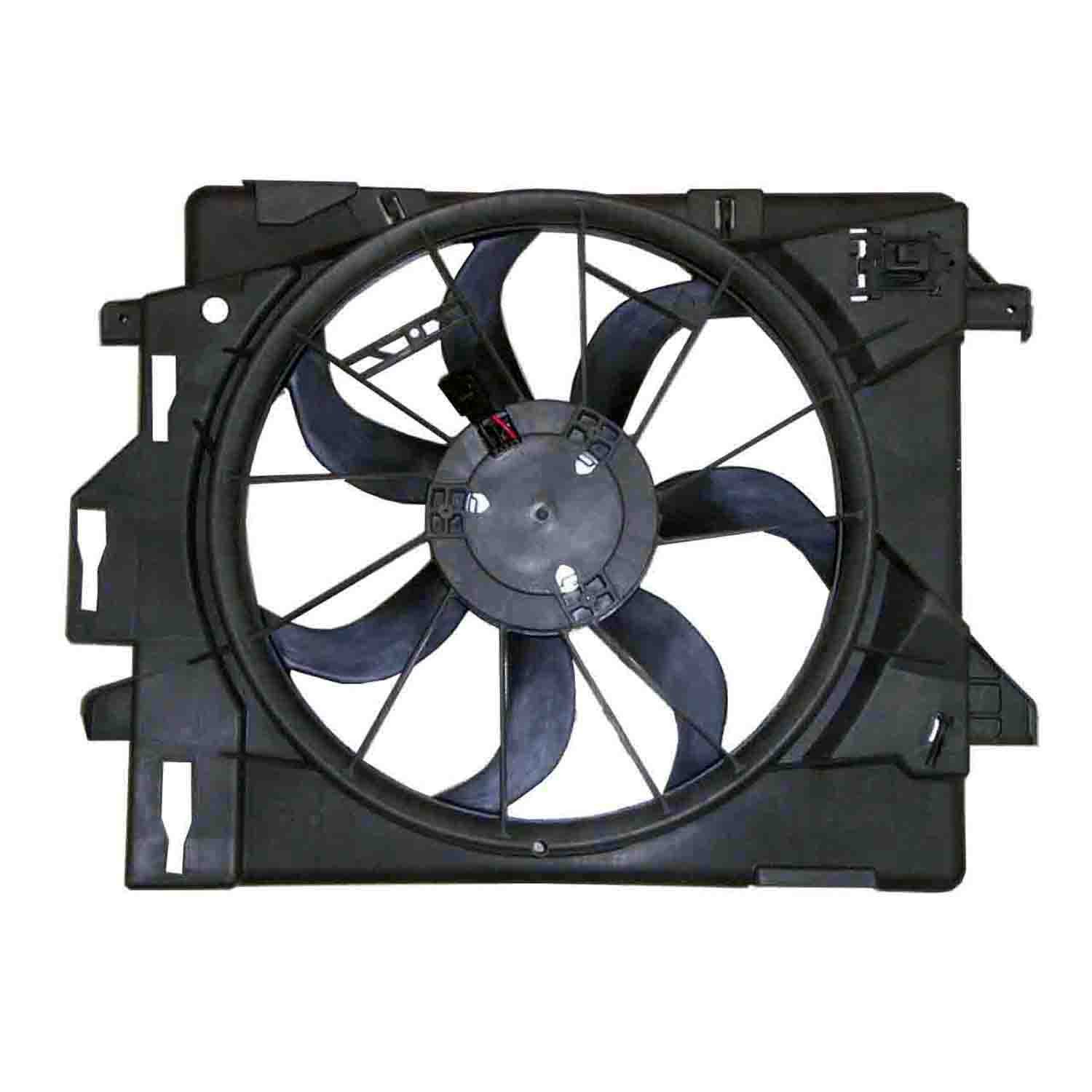 Radiator cooling fan assy 4 Speed Trans – CHRYSLER TOWN & COUNTRY 2008 ...