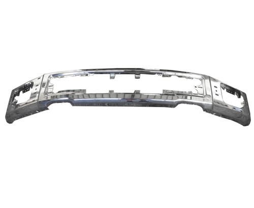 Front bumper face bar CREW CAB|EXTENDED CAB; w/End Caps; Chrome – FORD ...