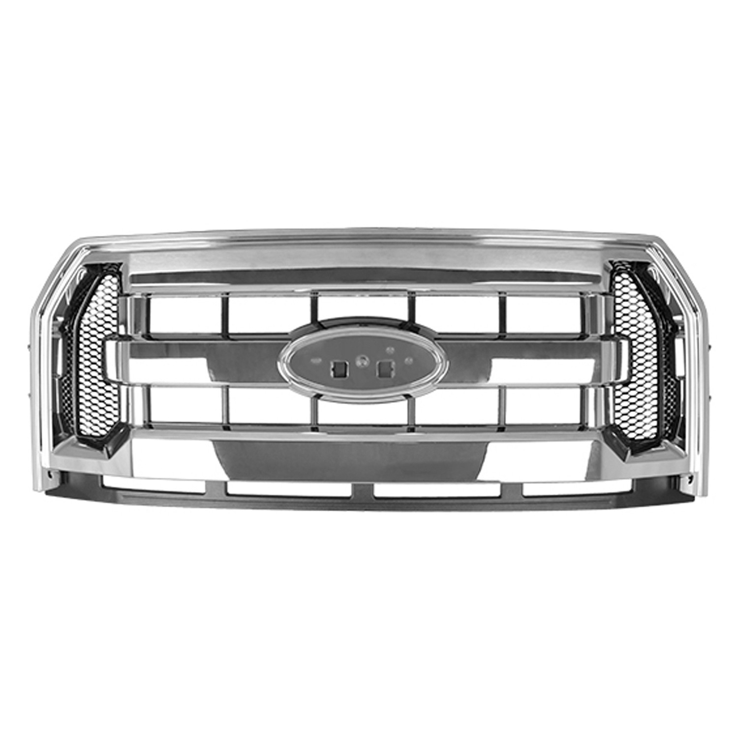 Grille assy 3 Bar Style; Chrome – FORD F-150 2015-2017 – Fordon