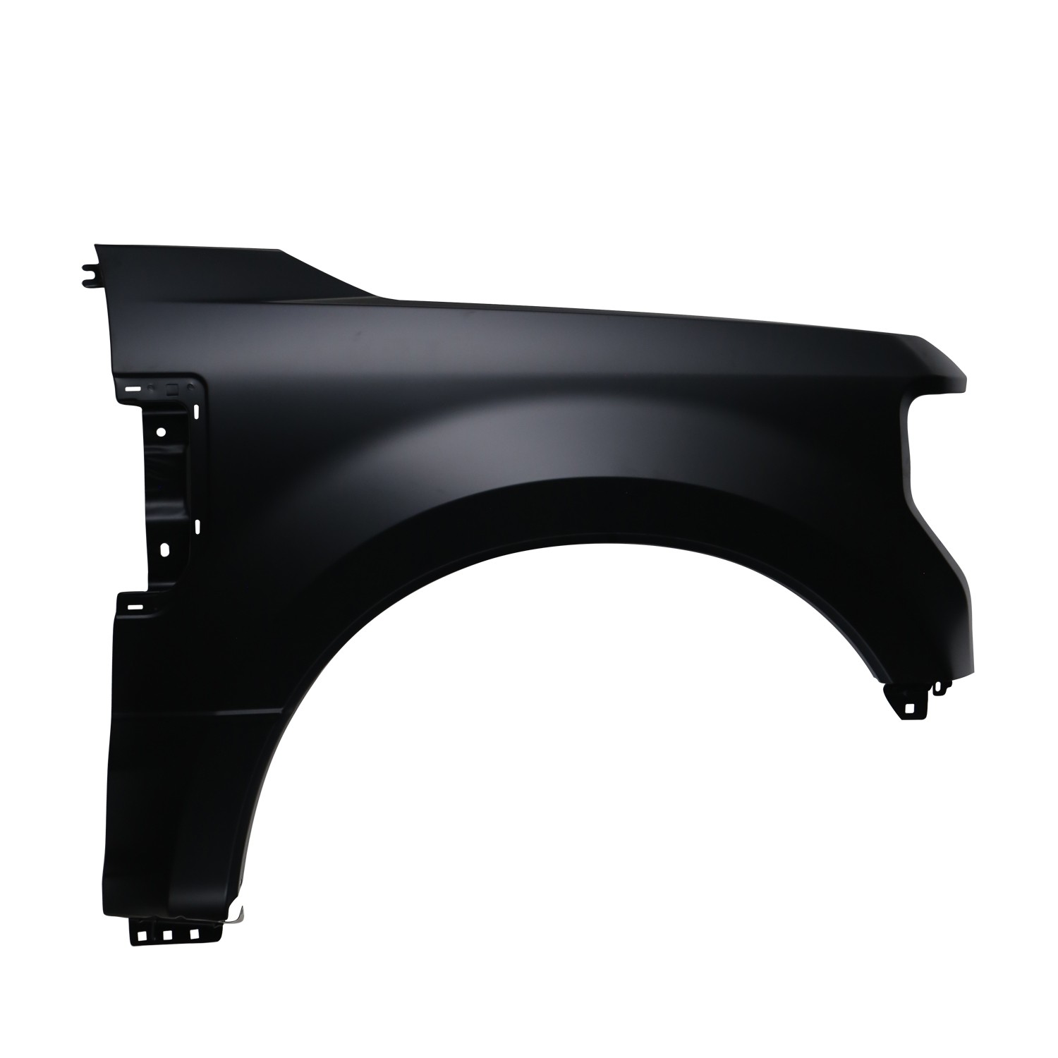 Right Front fender assy w/o Wheel Opening Moulding; Aluminum – FORD F ...