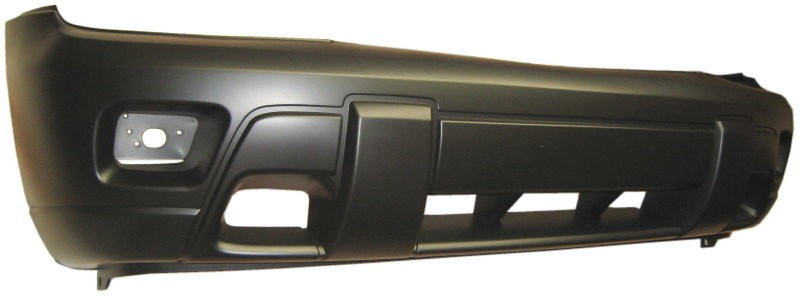 Front bumper cover LS; w/fog lamps; w/textured gray lower center; w/o ...