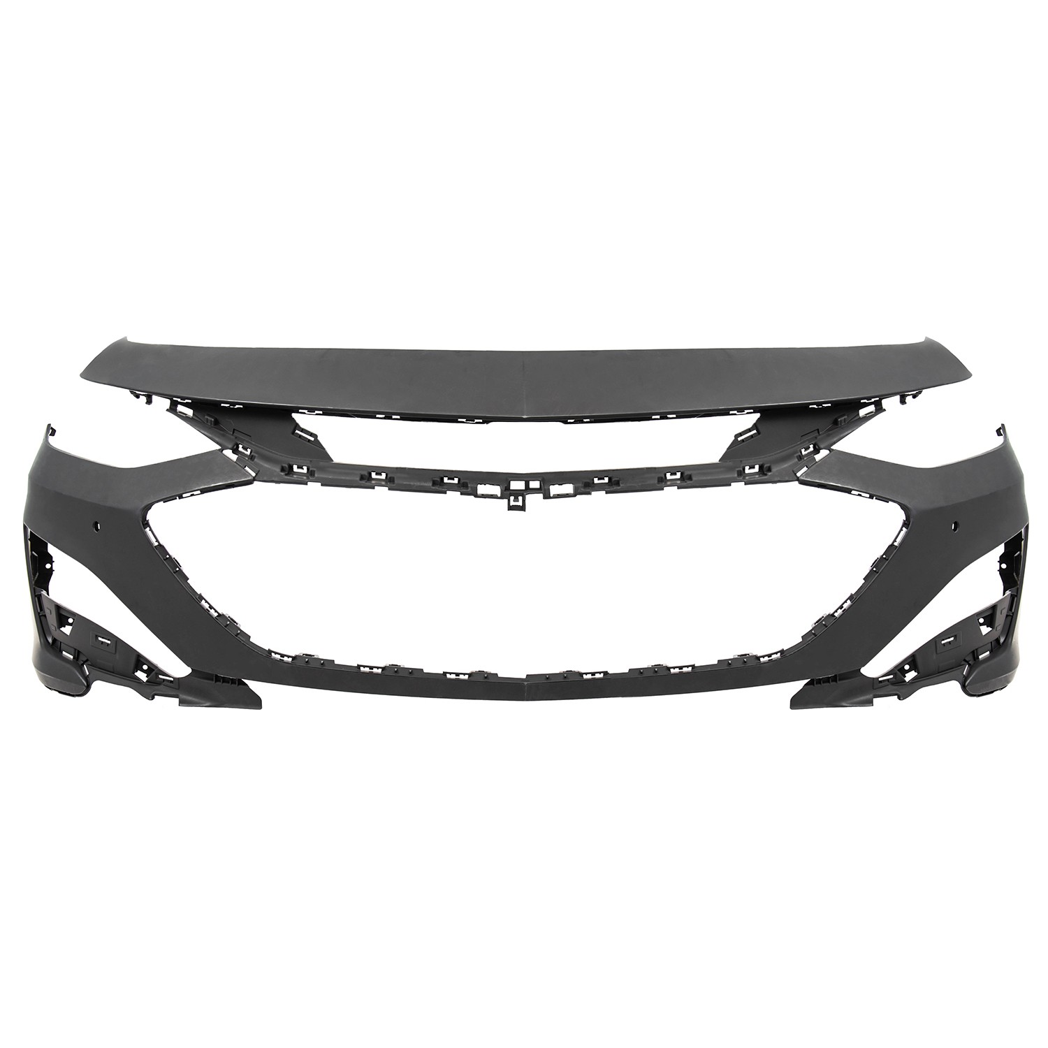 Front bumper cover w/Parallel Park Assist; prime – CHEVROLET MALIBU ...