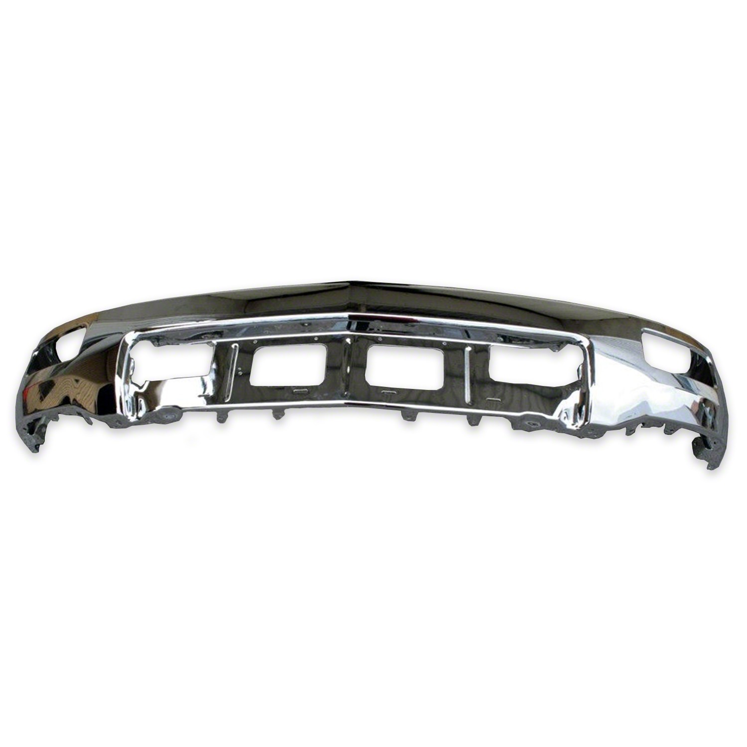 Front Bumper Face Bar W/Fog Lamps; W/O Parking Aid Sensors; Chrome ...