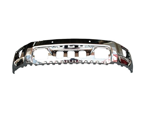 Front bumper face bar w/Park Assist; Chrome – GMC SIERRA 1500 2014-2015 ...