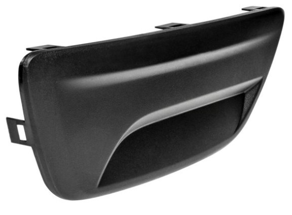 Left Front bumper insert Fog Lamp Opening Cover; w/o Fog Lamps ...