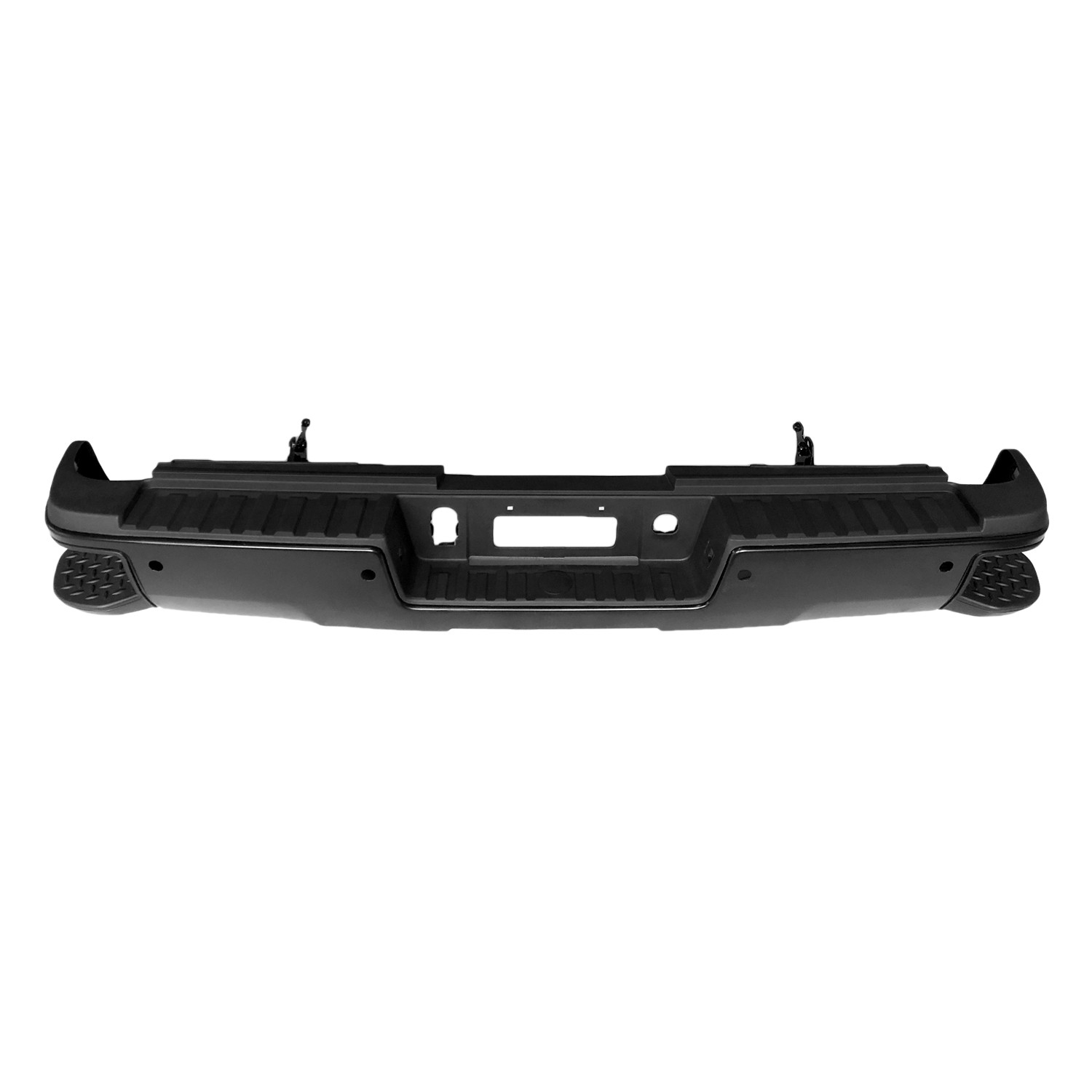 Rear bumper assembly Dual Rear Wheels; w/Hitch Bar; w/Park Aid; w/o ...