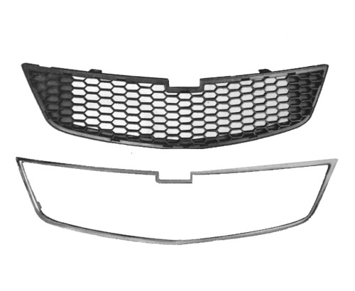 Grille assy Lower; w/o Fog Lamps – CHEVROLET SPARK 2013-2015 – Fordon