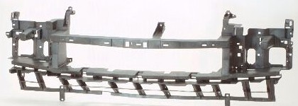 Header panel grille reinforcement; w/body cladding; plastic – CHEVROLET ...