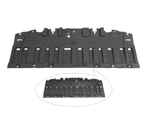 Lower engine cover Sedan; USA Built; Front – CHEVROLET CRUZE 2017-2019 ...