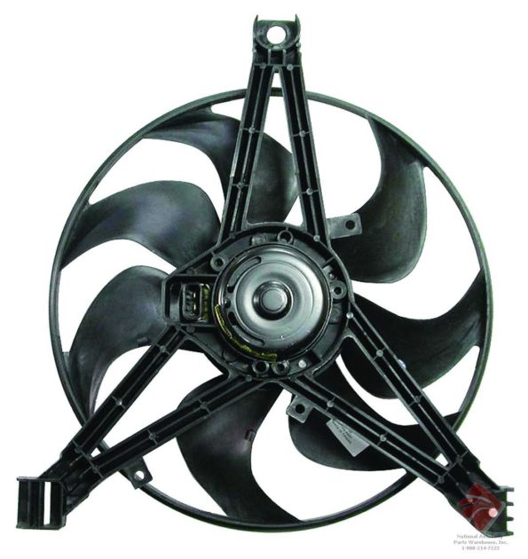 Radiator cooling fan assy w/3.8L engine; left side mounted; w/o ...