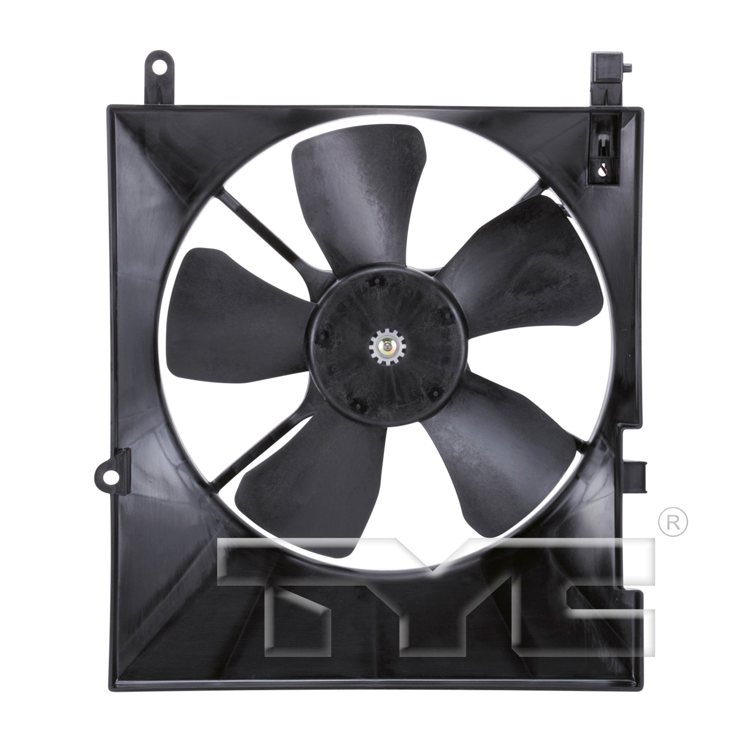 Radiator fan/motor assembly w/A/C – CHEVROLET AVEO 2005-2008 – Fordon