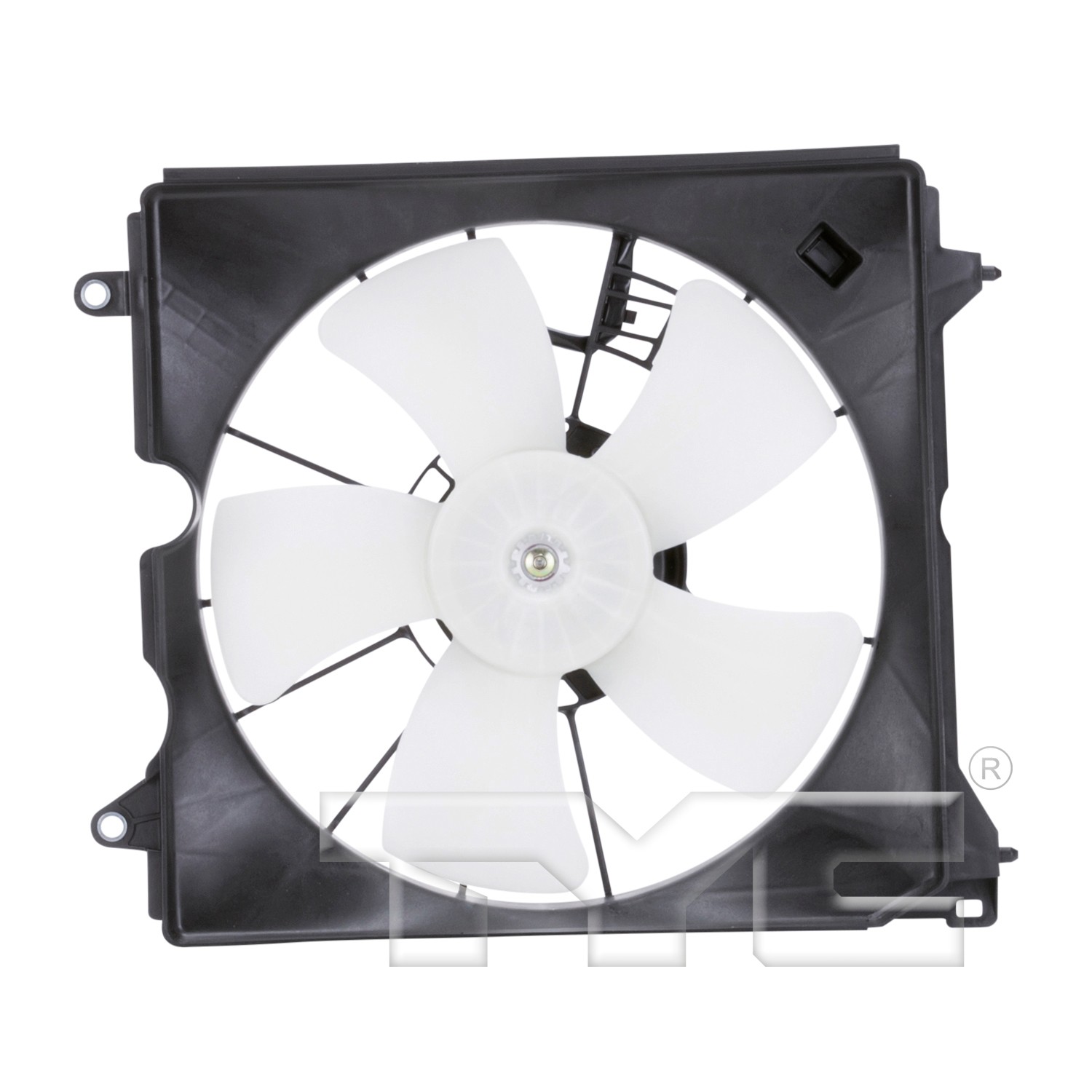 Radiator cooling fan assy Sedan; 4 Cyl; Toyo Brand; Motor/Blade/Shroud ...