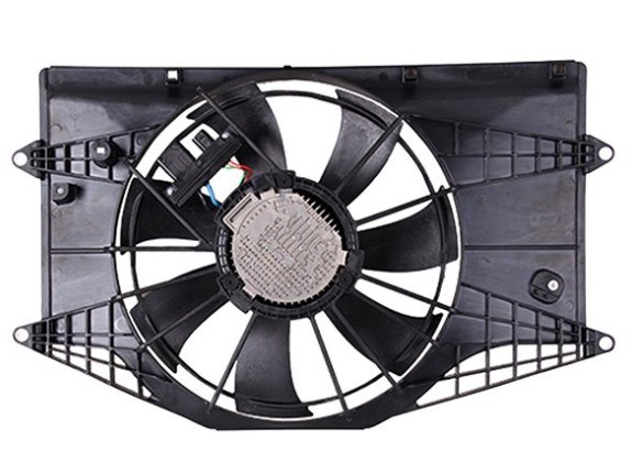 Radiator cooling fan assy Coupe; 1.5L TURBO; Motor/Blade/Shroud ...