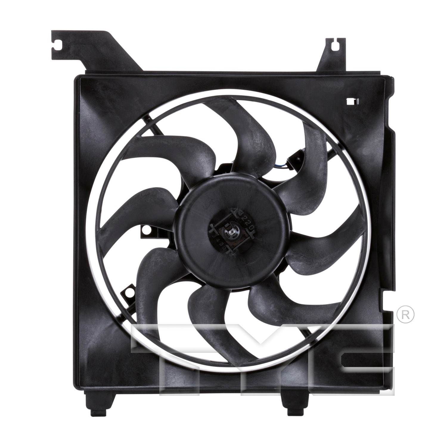 Radiator cooling fan assy includes motor/blade/shroud – HYUNDAI ELANTRA ...