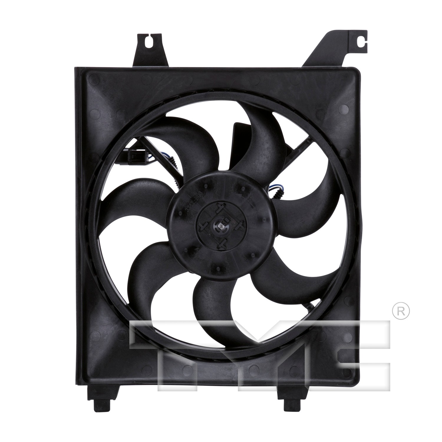 Condenser fan/motor assembly Sedan – HYUNDAI ACCENT 2006-2011 – Fordon