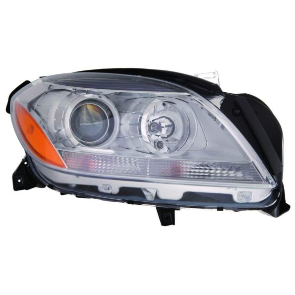 Right Headlamp assy composite W166; Halogen CAPA – MERCEDES-BENZ ML350 ...