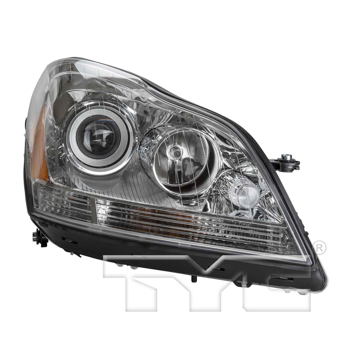 Right Headlamp assy composite X164; Halogen – MERCEDES-BENZ GL450 2007 ...