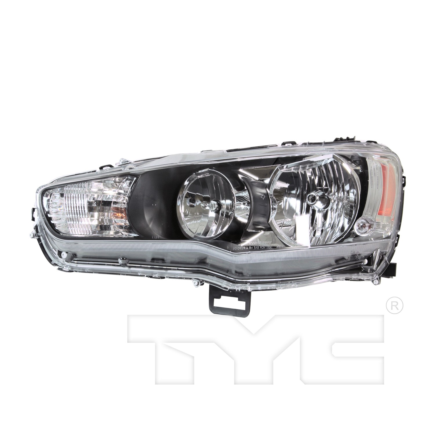 Left Headlamp assy composite EVOLUTION; Halogen – MITSUBISHI LANCER ...