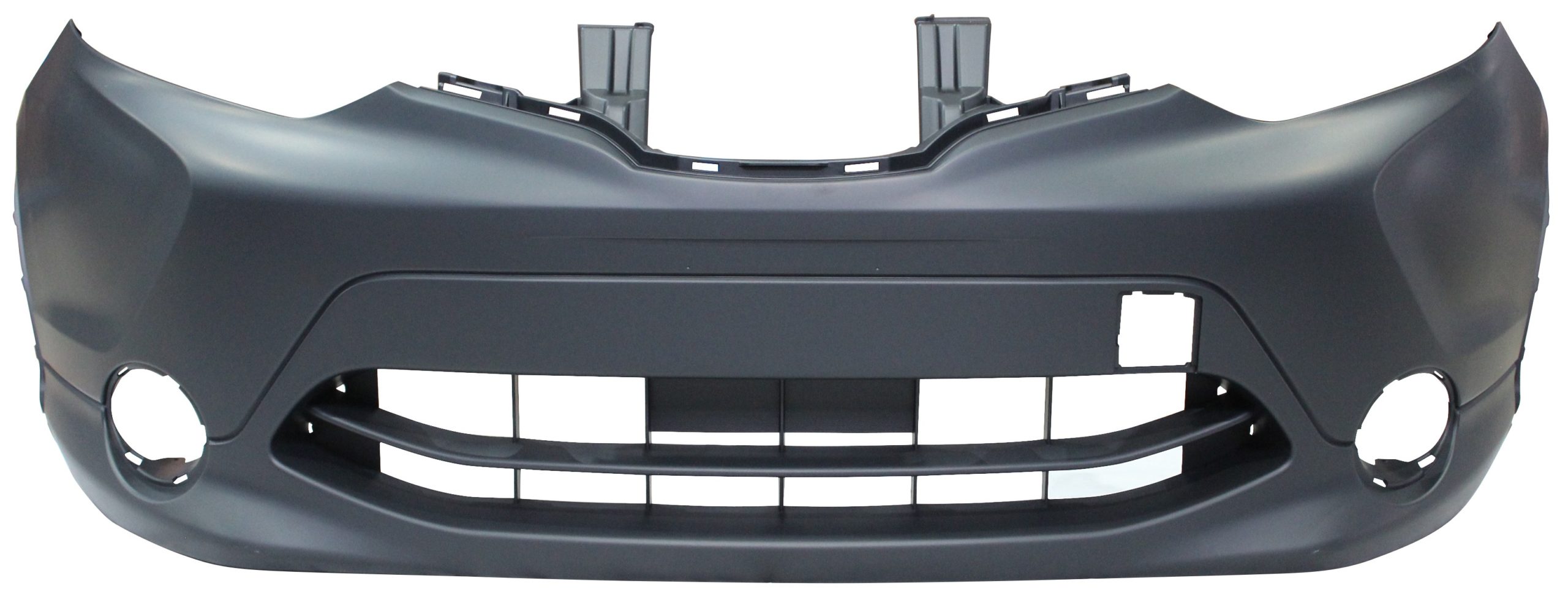 Front bumper cover w/Textured Lower; prime – NISSAN QASHQAI 2017-2019 ...