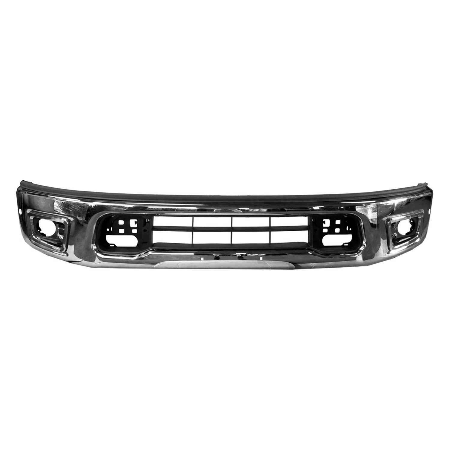 Front bumper face bar w/Parking Sensors; Chrome – NISSAN TITAN 2018 ...