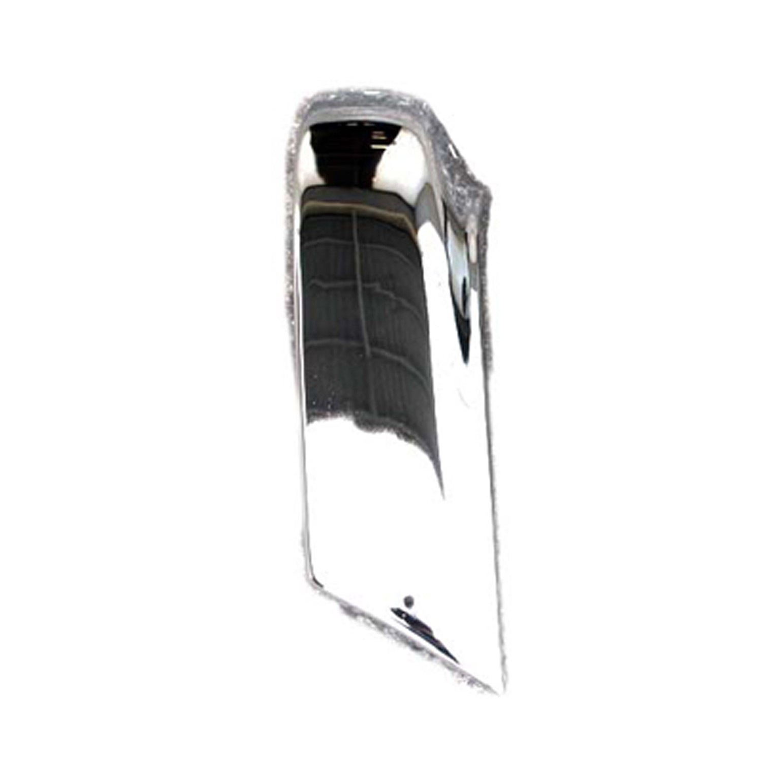 Left Front bumper extension outer w/fender flare; bright; to 12/98 ...