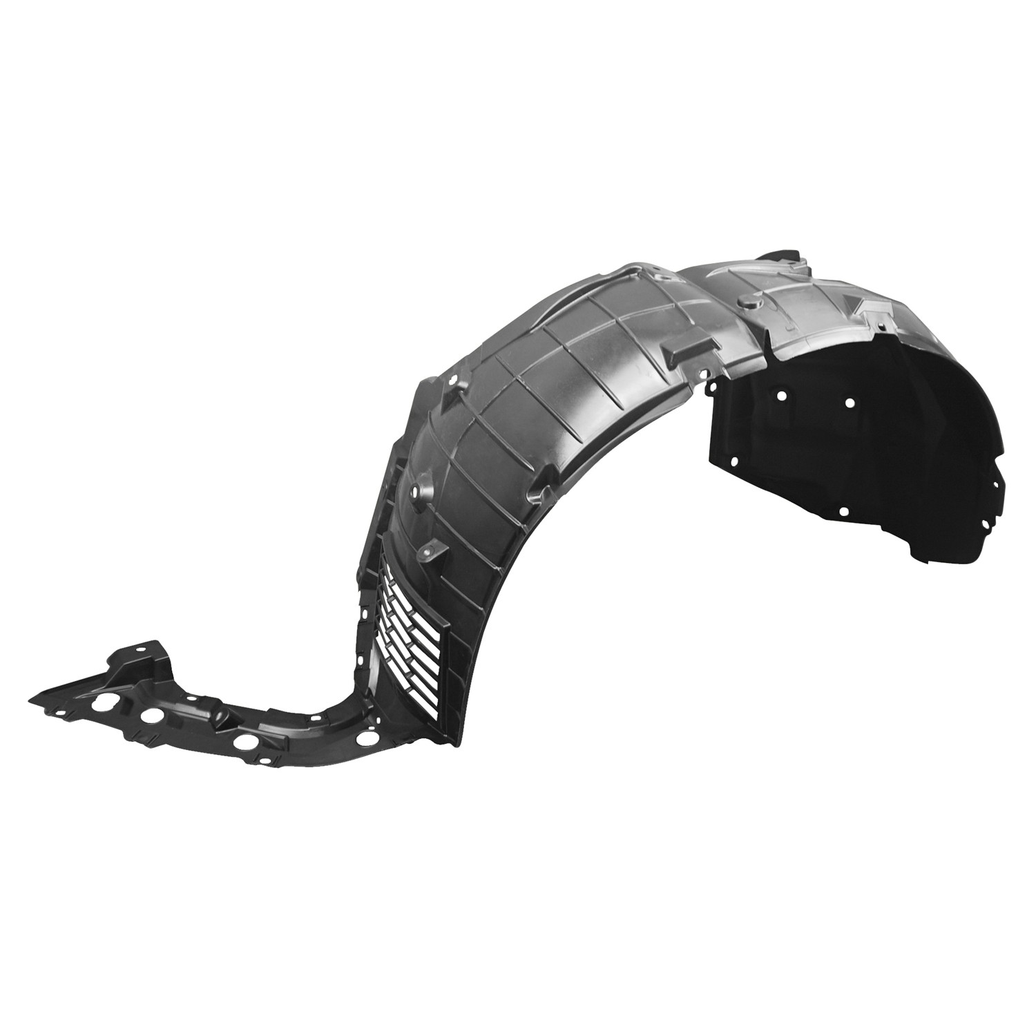 Left Front fender inner panel Sedan; MAT: PE/Vacuum Form; OEM ...