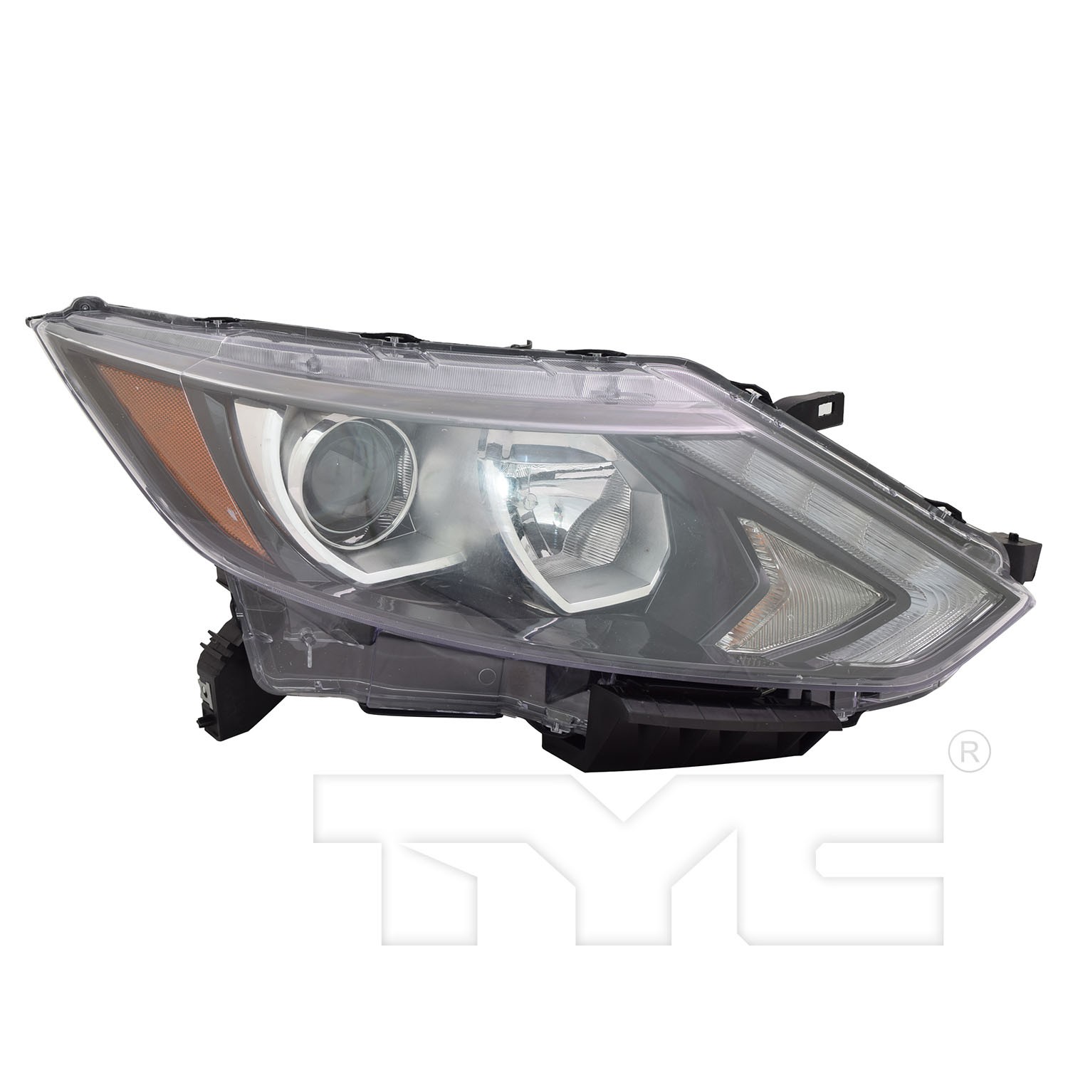 Right Headlamp assy composite Halogen CAPA – NISSAN QASHQAI 2017-2019 ...