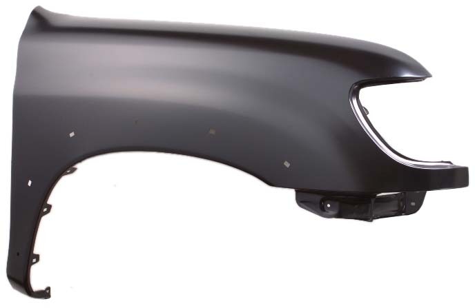 Right Front fender assy w/fender flares; except Double cab CAPA ...