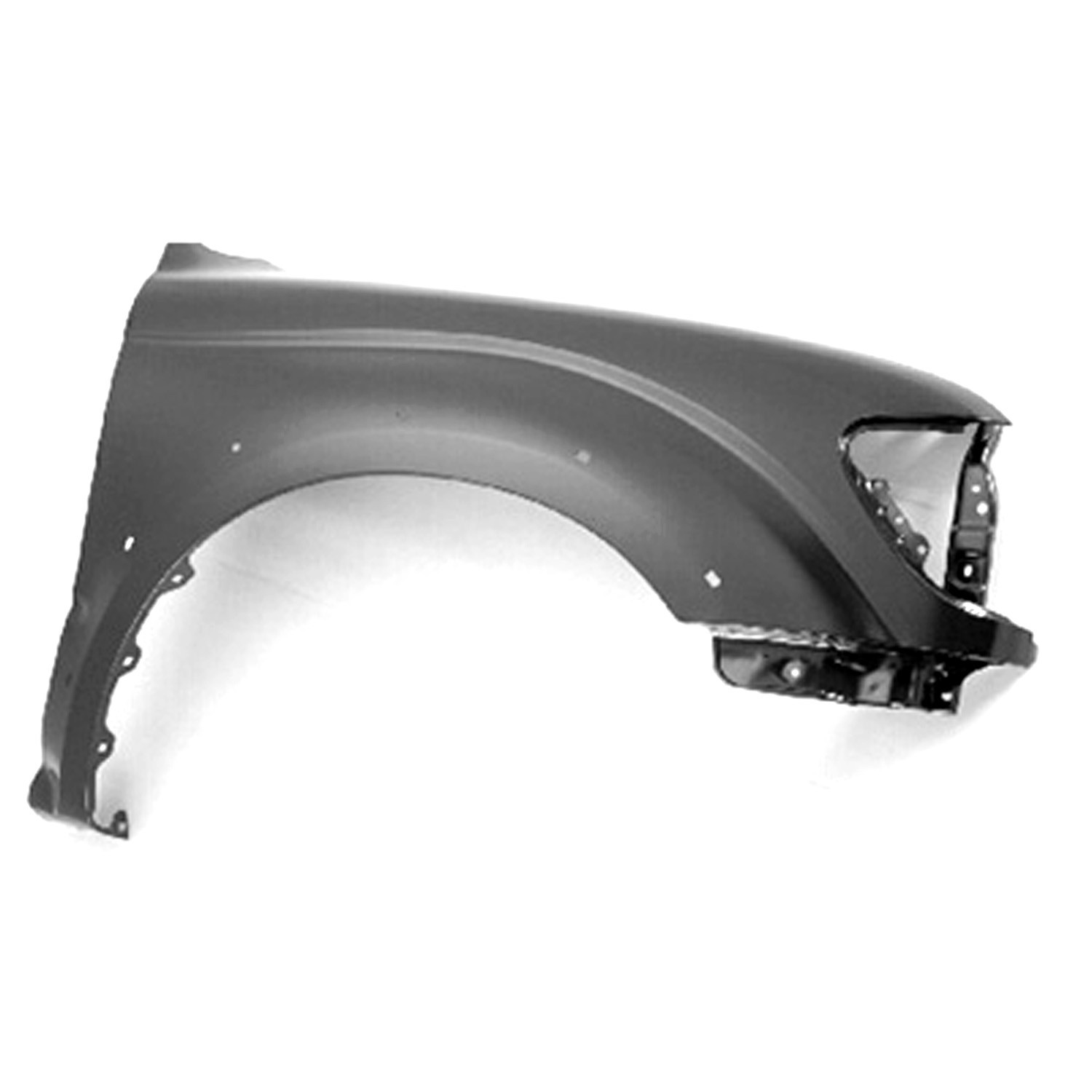 Right Front fender assy w/wheel opening flare; w/bracket; except ...