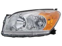 Left Headlamp Assy Composite Base/Limited; Japan Built; Lens/Housing ...