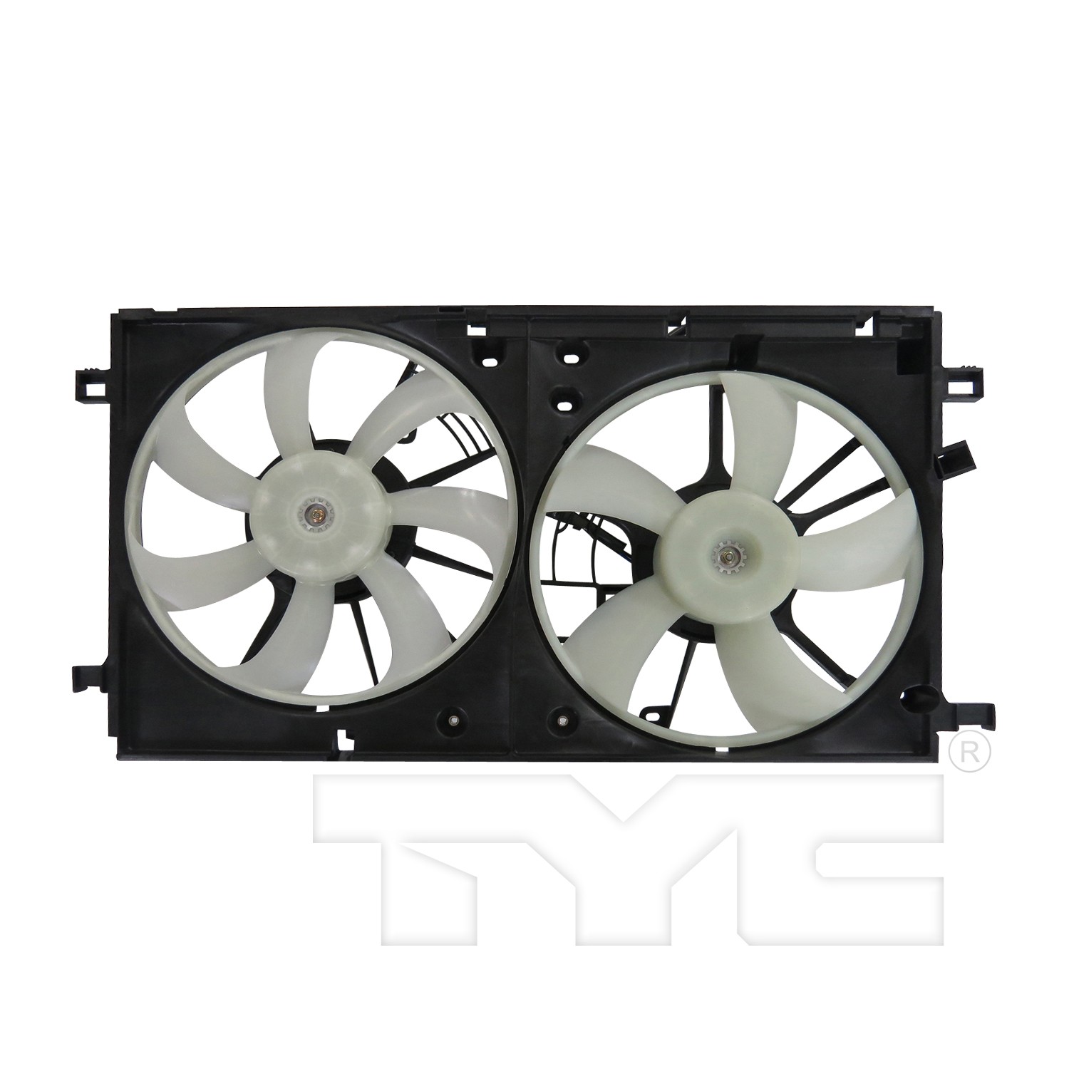Radiator cooling fan assy Motor/Blade/Shroud Dual Fan Assy – TOYOTA ...
