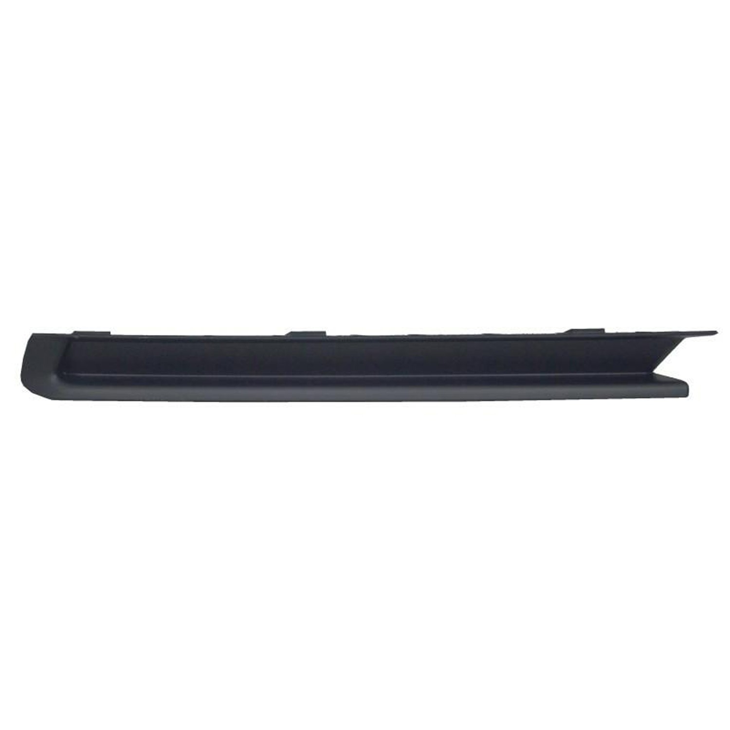 Right Front bumper insert Sedan; Outer Grille End Plate; w/o Fog Lamps ...