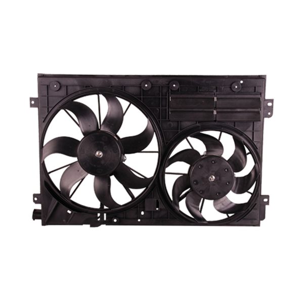 Radiator cooling fan assy 2.0L; Motor/Blade/Shroud Assy – VOLKSWAGEN ...