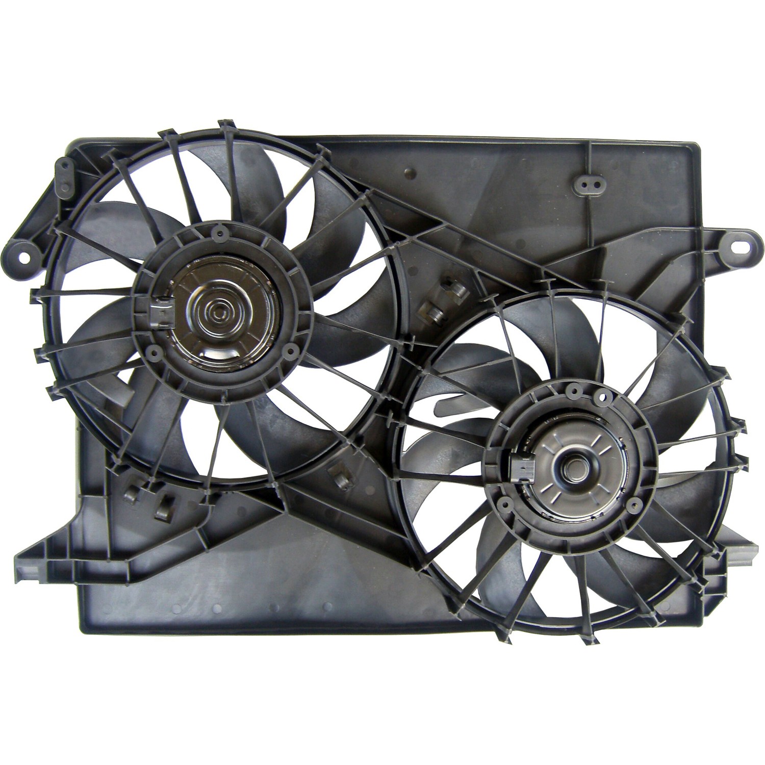 Radiator cooling fan assy 2.7L; Std Duty; Motor/Blade/Shroud Dual Fan ...