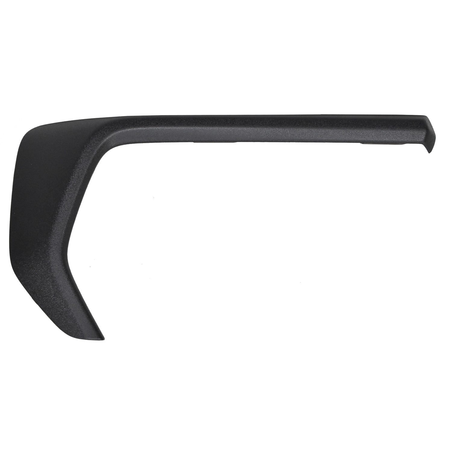 Right Front bumper molding BASE|WT; Outer Grille Trim; Black ...
