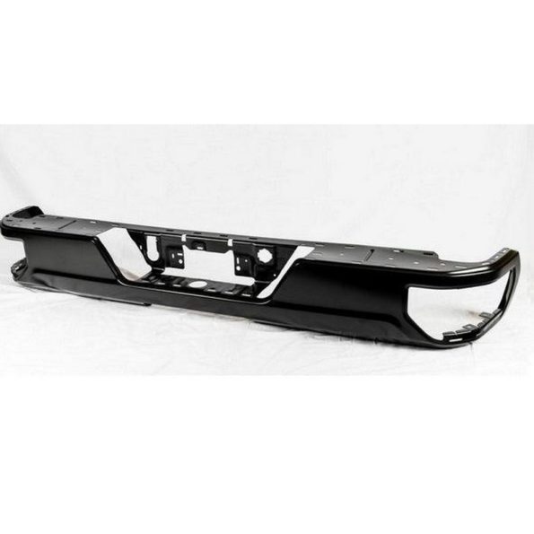 Rear bumper assembly Single Exh; w/o Blind Spot Module; Chrome – GMC ...