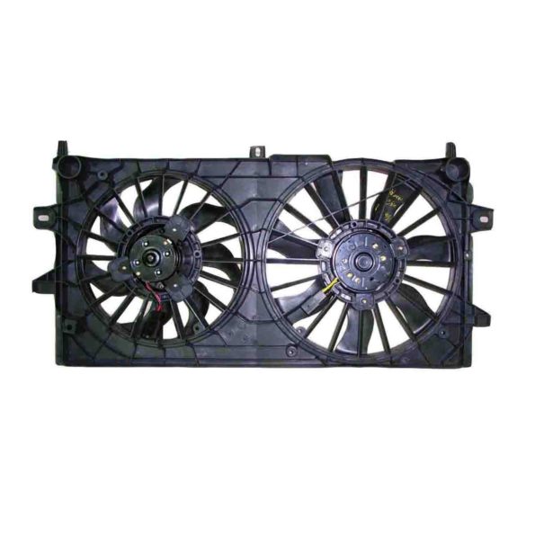 Radiator cooling fan assy LS|LT|LTZ|50TH ANNIVERSARY; 3.5L/3.9L; Motor ...