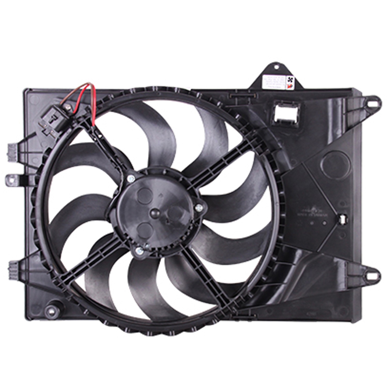 Radiator cooling fan assy 1.8L; Sedan – CHEVROLET SONIC 2016-2018 – Fordon