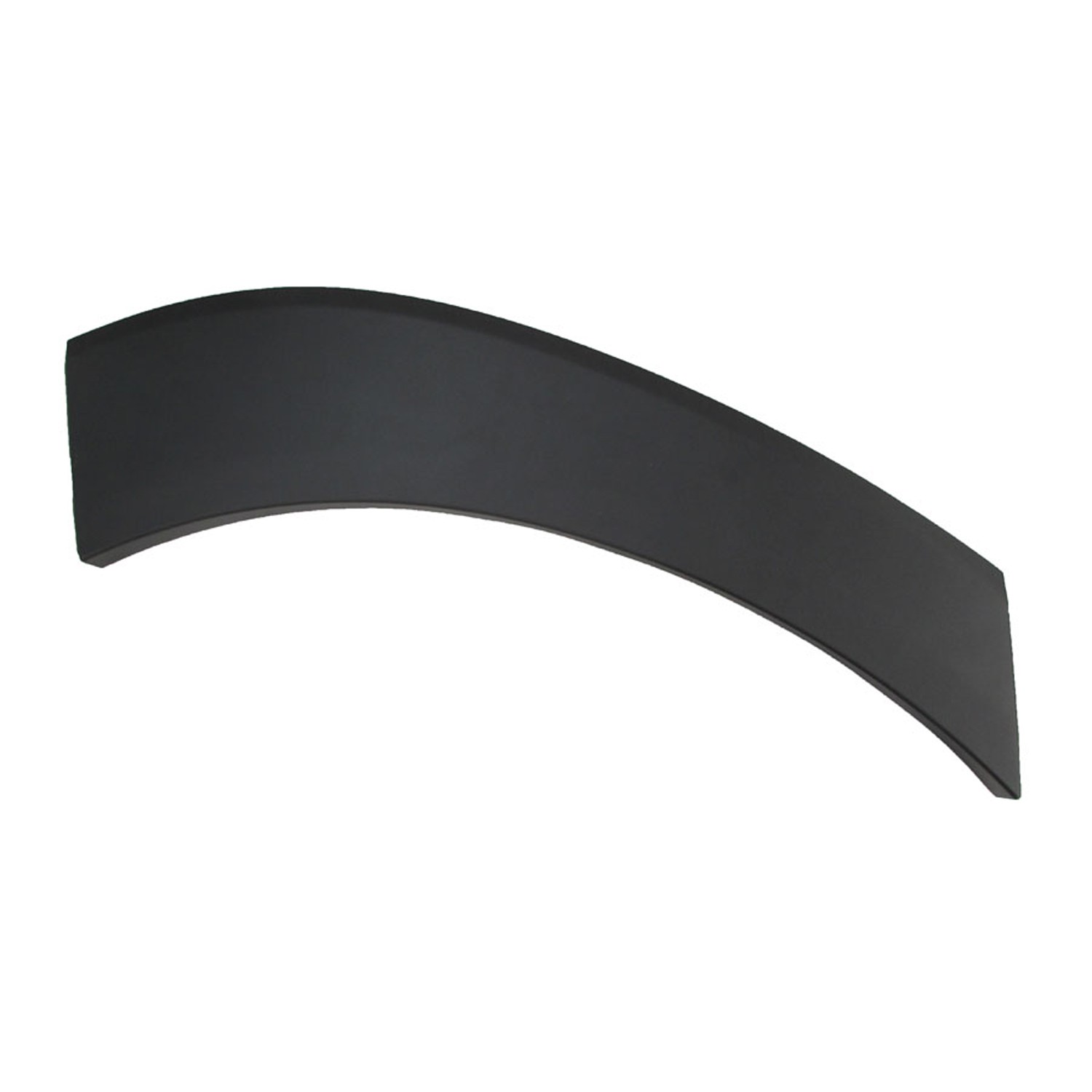 Right Rear wheel opening molding On Quarter Panel; Textured Black ...