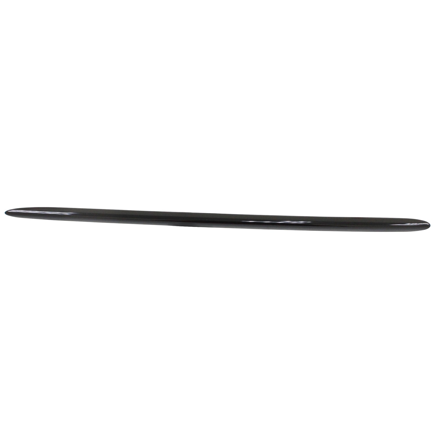 Left Front bumper molding C205; Coupe; w/Night Pkg; Lower; Black ...