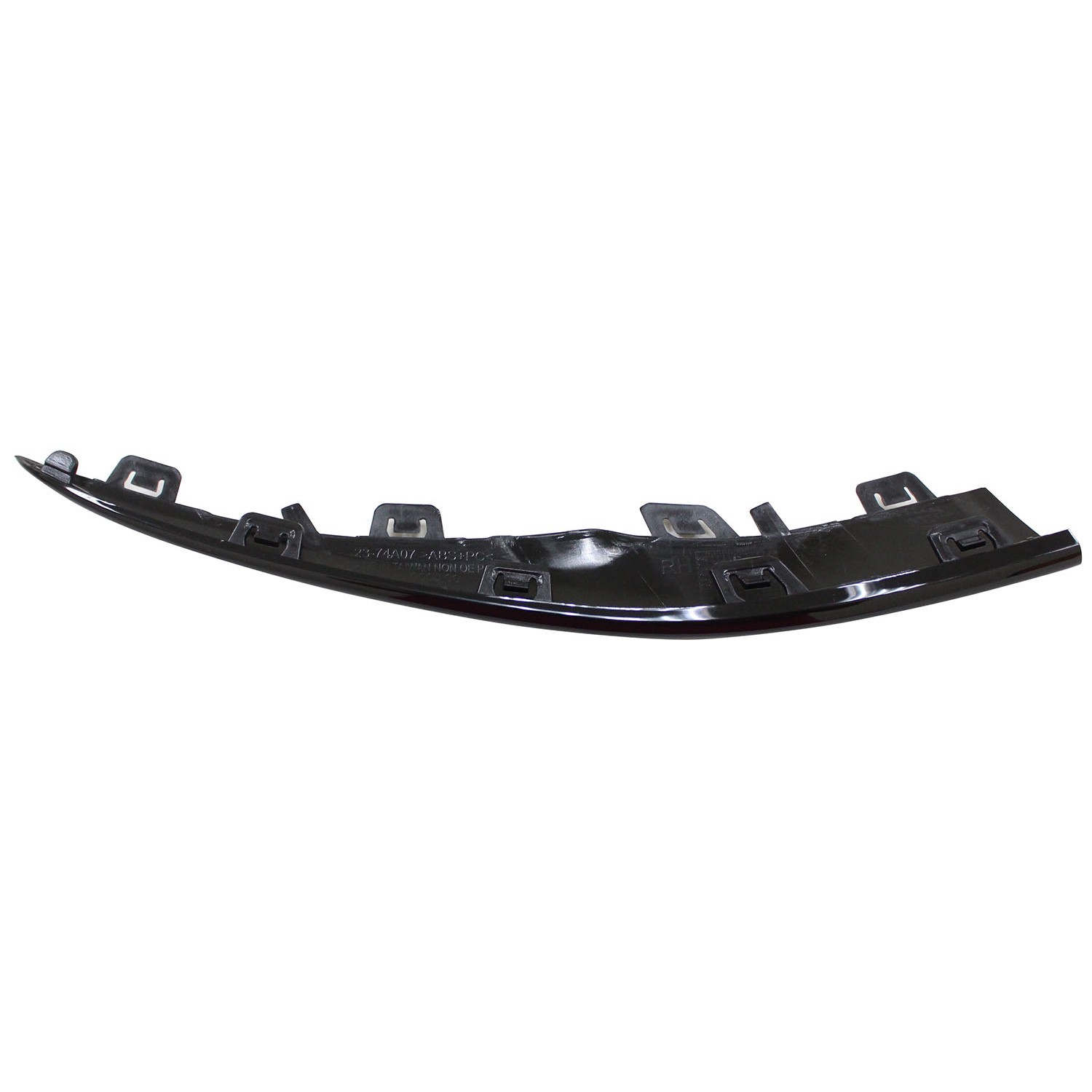 Right Front bumper molding W205; Sedan; w/AMG Styling Pkg; w/Night Pkg ...