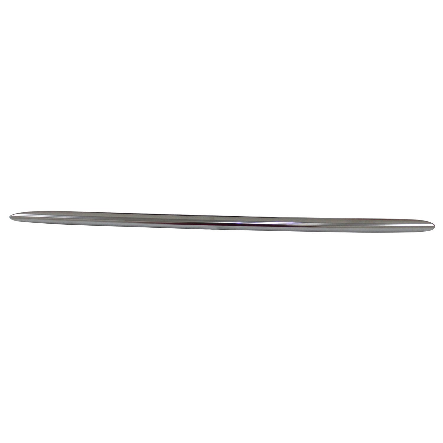 Right Front bumper molding C205; Coupe; w/o Night Pkg; Lower; Chrome ...